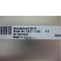 China 8.1 Inch Lcd Tft Display Panel Original For AUO A081VW01 V0 for sale