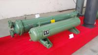 China Shell and Tube Sea Water Cooled Condenser Heat Exchanger 3-80 HP Capacity with 12-54mm Connections for sale