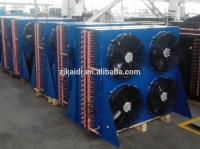 China Kaideli Fin Tube Air Cooled Condensing Unit 7HP 8HP for Cool Room Refrigeration Systems with 19mm Inlet 16mm Outlet for sale