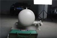 China KCY159-012HA Horizontal Liquid Receiver 12L Capacity 159mm Diameter for Cold Room Refrigeration Systems for sale