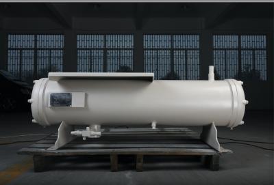 China ODM Single Water Cooled Condenser Horizontal Shell And Tube 3-80 HP Capacity 8.3-176.9 kW for sale