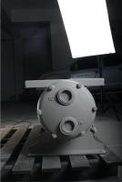 China Kaideli 10HP Water Cooled Condenser Shell Tube - 23.7kW Capacity with 16mm Inlet/28mm Outlet Connections for sale