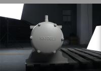 China Kaideli 12L Horizontal Refrigerant Liquid Receiver Tank 159mm Diameter for Cold Room Condensing Units for sale