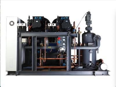 China Parallel Cold Room Refrigeration Unit with Copeland Scroll Compressor - 3.0 MPa Test Pressure, R22/404a Refrigerant Options for sale