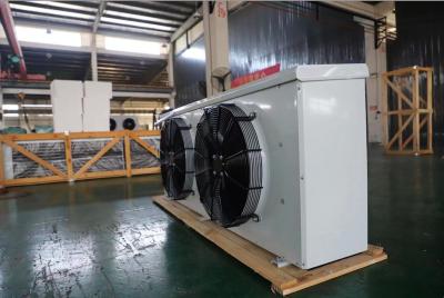 China Heat Exchanger Cold Room Air Cooler Blue Fin Evaporator Coil With Copper Tube for sale
