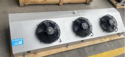China EA Series Angled Unit Cooler for Small Cold Rooms - 1.6KW to 8.1KW Capacity, Copper Pipe φ12 Design for sale