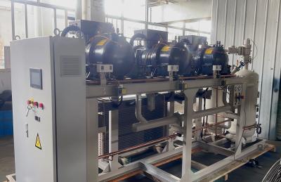 China Kaideli Parallel Condensing Unit with Multi Compressors - 50HP to 160HP Capacity for Industrial Refrigeration for sale