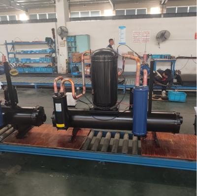 China Kaideli Water Cooled Condensing Unit Water Chiller - 6kW to 227kW Cooling Capacity with 3.0 MPa Test Pressure for sale