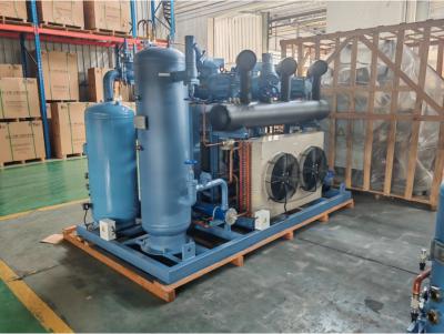 China Parallel Refrigeration Condensing Unit 4HP-160HP with Multi Compressors for Cold Rooms -40°C to -15°C for sale