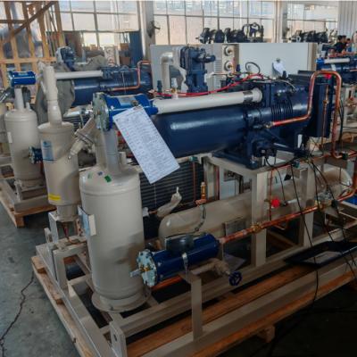 China Kaideli 8 Parallel 615HP Screw Compressor Condensing Unit - 32.5kW to 219kW Cooling Capacity for sale