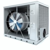 China Industrial Cold Room With Aluminum Fin Material And Axial Fan Motor for sale
