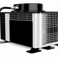 China Black Axial Fan And R404A Refrigerant Coolroom Evaporator For Optimal Cooling Performance for sale