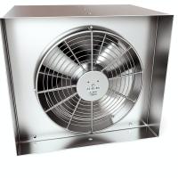China 4.5-12mm Fin Space All Stainless Steel Axial Fan for Industrial Ventilation System for sale