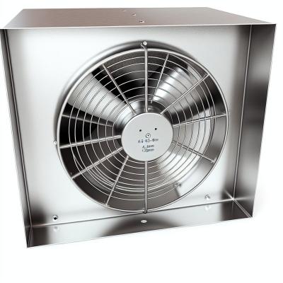 China 4.5-12mm Fin Space All Stainless Steel Axial Fan for Industrial Ventilation System for sale