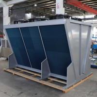 China V-shaped top blow air condenser for sale