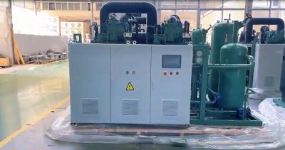 China semi-hermetic screw condensing unit for sale