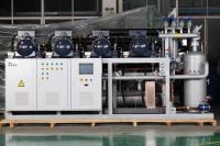 China Multi-Compressor Condensing Unit with Screw Compressors 6kW-227kW Capacity for Industrial Refrigeration Systems for sale