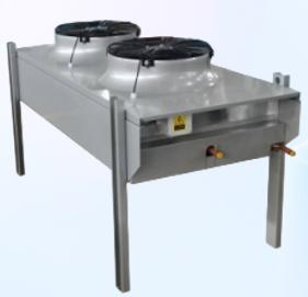 China High Heat Exchange Efficiency Coolroom Evaporator with Galvanized Steel Plate and Aluminum Plate Side Sheet for sale