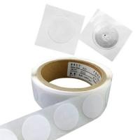 China Blank White Paper NFC Ntag215 Stickers Enabling Secure for sale