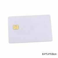 China SLE5528 4428 RFID Plastic Pvc Smart Contact Chip Card for sale