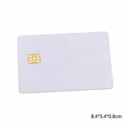 China SLE5528 4428 RFID Plastic Pvc Smart Contact Chip Card for sale