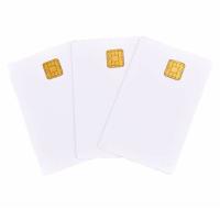 China SLE5528 4428 RFID Plastic Pvc Smart Contact Chip Card for sale