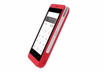China D20 Android Smart NFC EMV POS Terminal 256KB RAM Hard Disk Capacity for sale