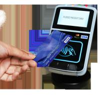 China USB Contactless RFID Credit Card Reader Visual ACR123U With LCD 506g Weight for sale