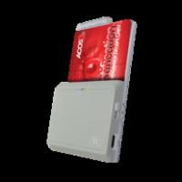 China BLE RFID NFC Reader ACR3901U-S1 Atmel AT24C01 Chip Type 81g Weight for sale