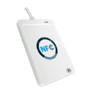 China LCD Equipped NFC RFID Badge Reader 5-10cm Read Range ACR122U-A9 for sale