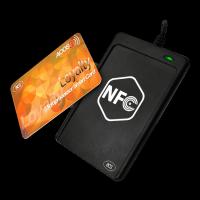 China 13.56Mhz USB NFC Reader Writer , ACR1251U-M1 NFC Card Skimmer 98mm Length for sale