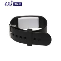 China MI FARE RFID NFC Tag Bracelet 13.56mhz Adjustable Plastic Material 164 Bytes for sale