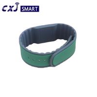 China 13.56mhz RFID NFC Bracelet , Ultralight Ev1 NFC Silicone Wristbands for sale