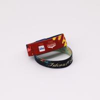 China NFC213 RFID Festival Wristbands Elastic Fabric Reusable Ultralight Ev1 Woven Material for sale
