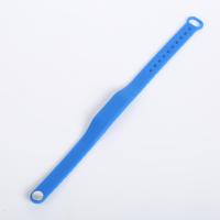 China Programmable Silicone ntag213 wrist band RFID NFC Bracelet for sale