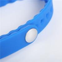 China Programmable Silicone ntag213 wrist band RFID NFC Bracelet for sale