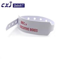 China Ultralight Ev1 PVC RFID Wristbands Waterproof RFID Tag Bracelet for sale