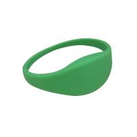 China Waterproof RFID NFC Bracelet , NFC Silicone Wristbands For Access Control for sale