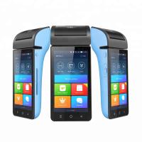 China P3 WLAN2.4G Android EMV POS Terminal Portable PBOC All In One Capacitive Touch Screen 5G for sale