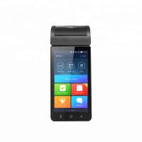 China P3 WLAN2.4G Android EMV POS Terminal Portable PBOC All In One Capacitive Touch Screen 5G for sale