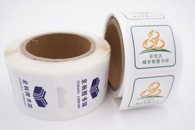 China ISO15693  SLI RFID NFC Sticker PVC PET PAPER For Library for sale