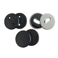 China PPS UHF Washable RFID Tag Sticker , RFID Button Tag Heat Resistant For Laundry System for sale