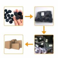 China PPS UHF Washable RFID Tag Sticker , RFID Button Tag Heat Resistant For Laundry System for sale