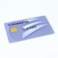 China PVC Blank RFID NFC Card , Plastic Contact Chip Card SLE5542 Fm4442 for sale