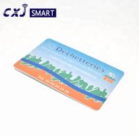 China 13.56mhz Plastic RFID Contactless Access Control smart ID NFC Card for sale