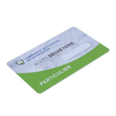 China Smart RFID NFC Card Tarjeta Contactless for Access Control 85.5×54mm size for sale