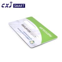 China Smart RFID NFC Card Tarjeta Contactless for Access Control 85.5×54mm size for sale