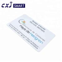 China PVC RFID NFC Card , Salto1K 4K RFID Hotel Key Card For Access Control System for sale