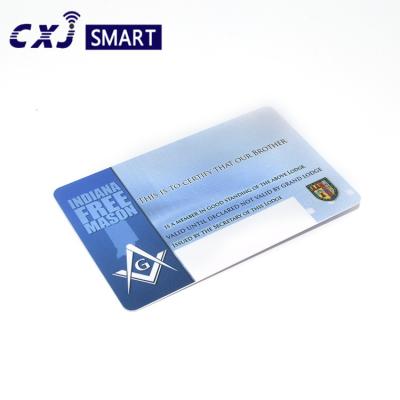 China Printing Rewritable RFID NFC Card EM4450 Chip 125KHZ Frequency ISO 7815 for sale