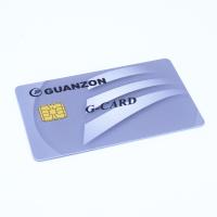 China SLE4442 5542 RFID Plastic Pvc Smart Contact Chip Card for sale